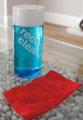 Anti-Static Record Cleaning Fluid (including High Quality Lint Free Cl ...